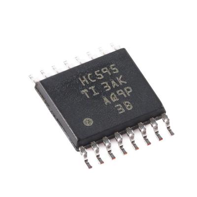 China SN74HC595PWR TSSOP-16 8-Bit-Zählerverschiebungsregister Logikchip elektronische Komponenten importiert Original zu verkaufen