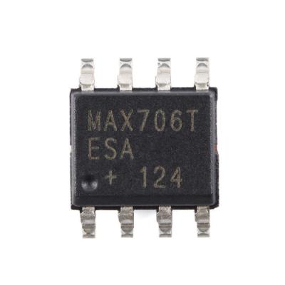 China MAX706TESA+T SOIC-8 3V Voltage Monitoring P Monitoring Circuit Chip Integrated Circuit Brand New Original for sale