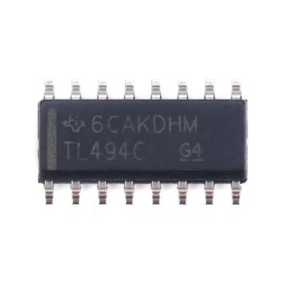 China Electronic Component 7V-40V 200mA 2 Output Switch Controller TL494CDR SOIC-16 Switching Power Supply IC Chip for sale