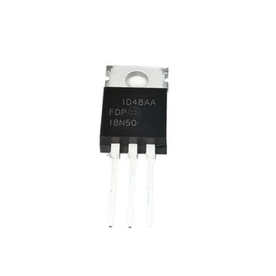 China Neuer Originaltransistor FDP18N50 TO-220-3 18A/500V Leistung Mosfet IC-Chip zu verkaufen