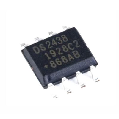 Китай DS2438AZ+ SOIC-8 интеллектуальный контроллер мониторинга батареи чип IC интегральная схема оригинальный электронный компонент DS2438AZ продается