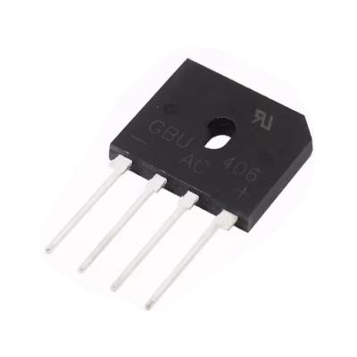 Китай GBU805 GBU-4 Дискритетные полупроводниковые продукты электронных компонентов чипов IC с диодами мостового выпрямителя продается