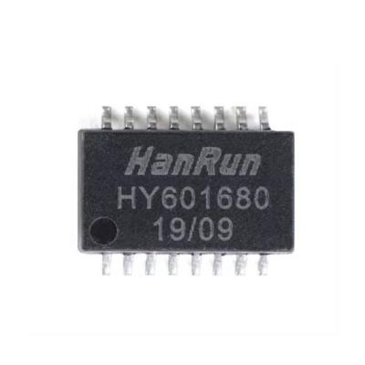 China HY601680 SOP-16 Patch Network Transformer Filter IC Chip Electronic Component Single-port Network Transformer Module for sale