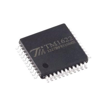China TM1622 LQFP-52 192-point memory image of IC electronic components of liquid crystal driver chip and multifunctional LCD driver for sale
