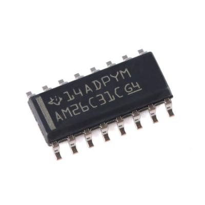 China AM26C31CDR SOP-16 Interface Driver Chip Integrated IC Electronic Component Transistor MCU Chip Monolithic Integrated Circuit for sale