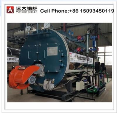 China Industrial Fire tube 10 bar Oil Fired 0.5 ton 1 ton steam boiler Price for sale