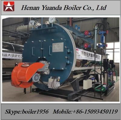 China Industrial Fire tube 1 ton 2 ton  3 ton Diesel Oil / heavy oil Fired Steam Boiler for sale