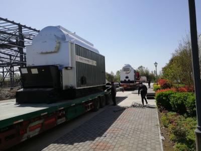 China DZL 6 ton travellign grate coal fired steam boiler  DZL6-1.25-AII for sale