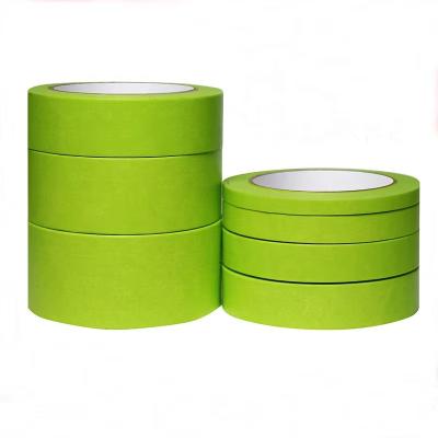 China Performance Green Masking Tape for Automotive Repair and Painting Applications High Quality Adhesive Tape for sale