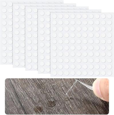 China Double Sided 10mm Nano Adhesive Sticker Paper Die Cut for Posters Walls Crafts Sticky Dots That Leave No Traces for Balloons for sale