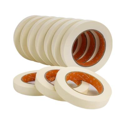 China 10-Packs 0.75 Inch General Purpose Masking Tape 3/4 Inch X 55 Yards Crepe Paper Acrylic Adhesive for Craft Art Office School Use for sale