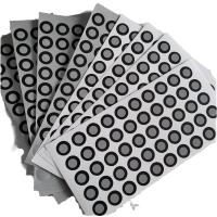 China 3D Scanner Markers Diffuse Reflection Positioning Targets Double Sided Silicone Adhesive EVA 25mm for sale
