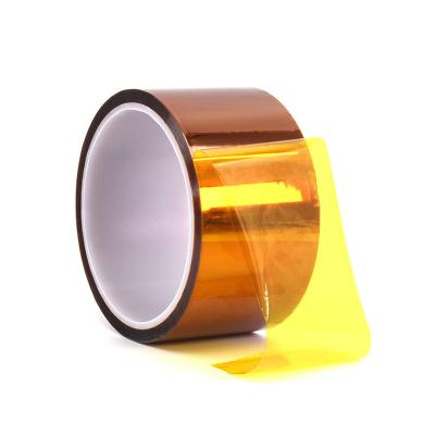 China Transparent High-Temperature PET Tape Non-Residual Acrylic Adhesive Single Sided Pressure Sensitive 25mm Masking 20m Paper for sale