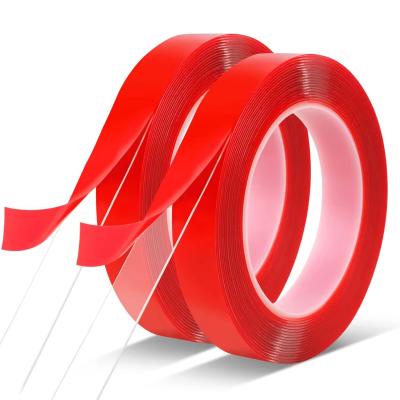 China Bonding Mounting Sponge Double Sided Soft Pressure Sensitive Adhesive Tape Heat-Resistant 10mm 12mm 5m for Car Banner for sale