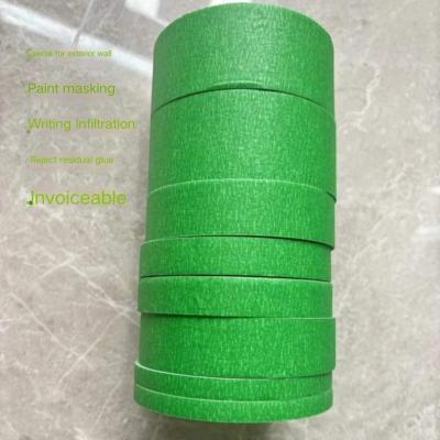 China Easy Remove 50m Auto Painting Gold Tape Fineline Decorate Covering Washi Rice Paper Anti-UV Temperature Resistance for Painters for sale