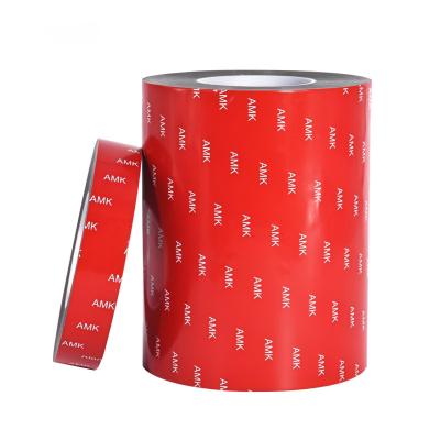 China Black Double-Sided Masking Tape High-Temperature Strong No Trace Car Tape Acrylic Heat-Resistant Pressure Sensitive for sale