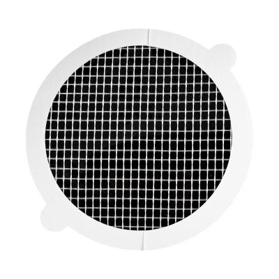 China Self Adhesive Disposable Fiber Filter Net Drain Sticker for Bathroom Kitchen Anti-Insect Masking for sale