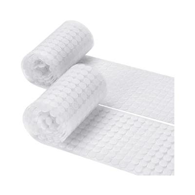 China White Strong Nylon Waterproof Glue Tapes 700 Pairs Self-Adhesive Die Cut Dots Single Water Activated for Office School Home Use for sale