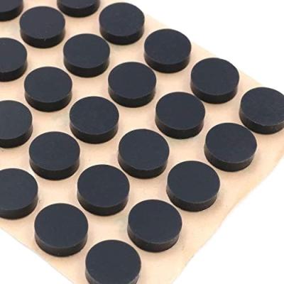 China 100 Pack Self-Adhesive Silicone Rubber Pads Furniture Protection for Kitchen Cabinets Desks EPDM Strip  Mold Available EVA for sale