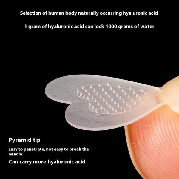 Quality Single Sided Painless Microneedle Acne Patch Microcrystals Water Activated PE for sale