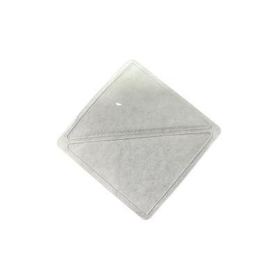 China PVC Shirt Polo Collar Shaping Stickers No Crease No Curl Invisible Fixing V-Neck Shaping Labels for sale