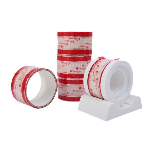 Quality Transparent Easy-Tear Seal Stickers Durable Takeout Packaging Paper for Coffee Tea Baking Cups Milk Tea Shops and Food for sale