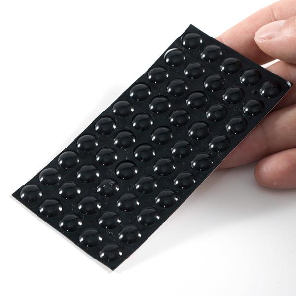 Quality Silicone Sound Type Anti-slip Anti-collision and Anti-Shock Gasket Self-adhesive Foot Pad Rubber Granules for sale