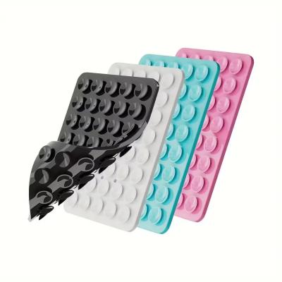 China Portable 24 Sucker Silicone Mobile Phone Holder Soft Selfie Case Anti-Shock 2.5D Radian Simple Operation Hot Adhesive Paper Film for sale