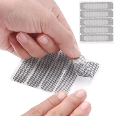 China Acrylic Self-Adhesive Repair Patch for Window and Screen Door Insect Proof Single Sided PE Material Hot Melt Masking for sale