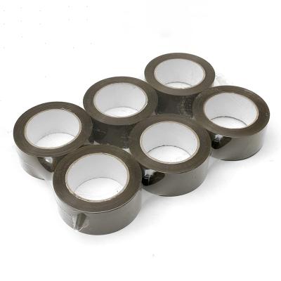 China Customized Brown BOPP Packing Tape Single Sided Acrylic Non-Toxic Durable Waterproof Closure for Sealing Cartons Safety First for sale