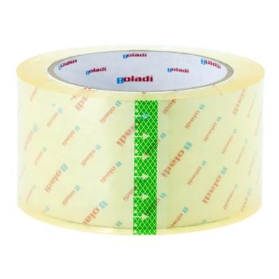 China Silent 50m BOPP Acrylic Adhesive Express Packaging Tape Roll High Viscosity Brown Transparent Low Noise Wholesale for sale