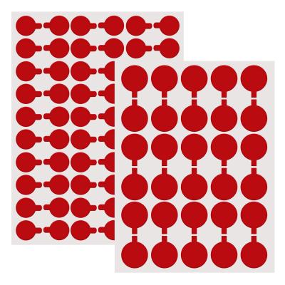 China Custom DIY Model Strong Adhesive Round Acrylic Dot Tape Double-Sided Transparent No Trace Paper Die-Cut for sale