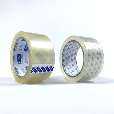 China Wholesale Economy Grade BOPP Adhesive Packing Tape Single Sided Water Activated Acrylic Glue Carton Sealing Strong 30m for sale