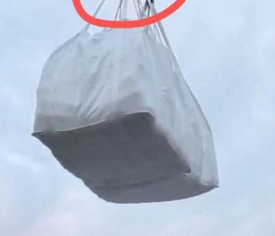 China Laminagem de tecido de polipropileno tecido UV estabilizado FIBC Bulk Bag com força de tração de 1470N na direção da dobra à venda