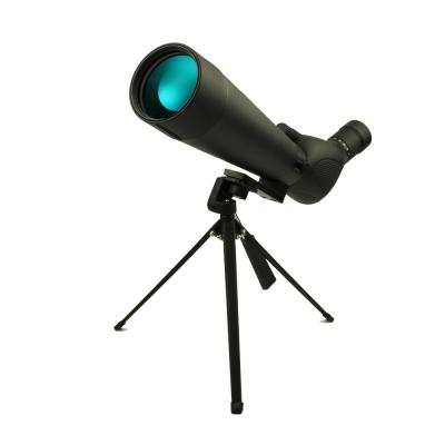 China 60x Optics Spotting Scopes 80mm , Long Distance Spotting Scope Telescope for sale