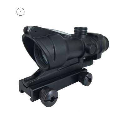 China 1x 32 Real Fiber Red Dot Optics With Magnification Magnified Red Dot Scope for sale