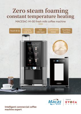 China Multi-functional Espresso Coffee Maker Machine for Automatic Fresh Milk Vending Coffee for sale