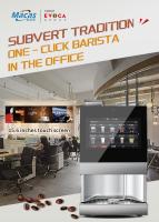 China 220V 2000W Commercial Coffee Vending Machine with 15.6 Touch Screen for sale