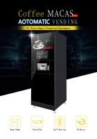 China High Efficiency Free Standing Touch Screen Coffee Vending Machine for sale