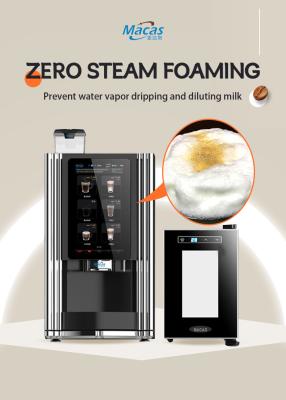 China Professional OEM/ODM Automatic Fresh Milk Coffee Vending Machine With Card Payment for sale