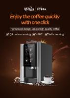 China Automatic Table Top Latte Mocha Table Top Coffee Vending Machine Coin Operated for sale