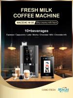 China Automatic Fresh Milk Coffee Vending Machine With Card Payment for sale