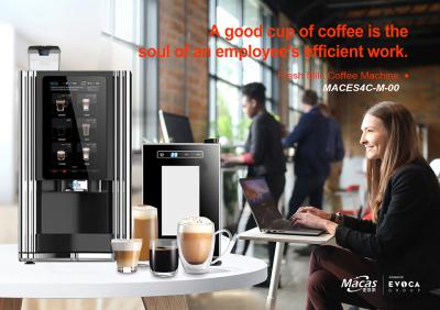 China Bean To Cup Coffee Vending Machine combining convenience and by producing fresh coffee drinks on demand for offices and public venues for sale