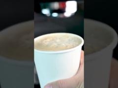 Máquina expendedora de café de leche fresca inteligente