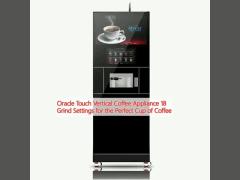 Interface de comunicação USB Máquina de café de pé para fabricação consistente
