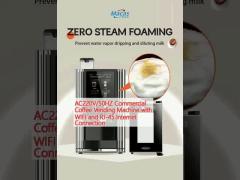 AC220V/50HZ 商用コーヒー販売機 ワイファイとRJ-45インターネット接続
