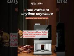 Best Commercial Bean To Cup Coffee Vending Machine with Built-in Grinder