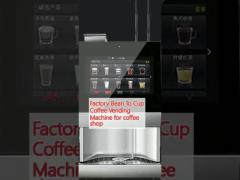 Factory Best Bean To Cup Coffee Vending Machine For Coffee Shop / Hotels
