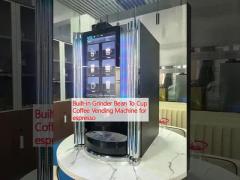 Built-in Grinder Bean To Cup Coffee Vending Machine for espresso