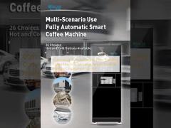 Máquina de café de alto rendimento para fabricação consistente